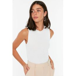 Trendyol Top in Wei&szlig; - 59% | Gr&ouml;&szlig;e S | Damen-tops