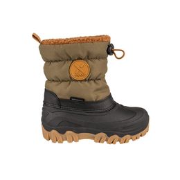 Exani Winterstiefel "Aspen" in Khaki/ Schwarz - 55% | Gr&ouml;&szlig;e 28 | Baby-stiefel-boots
