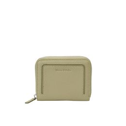 Marc O'Polo Marc O ́Polo Leder-Geldb&ouml;rse in Khaki - (B)13 x (H)10 x (T)2,5 cm - 39% | Portemonnaies-etuis