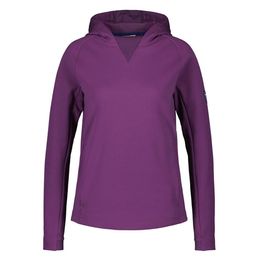 Dolomite Fleecehoodie "Latemar" in Lila - 71% | Gr&ouml;&szlig;e M | Damen-sweatshirts-jacken