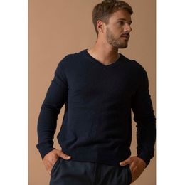 Perfect Cashmere Kaschmir-Pullover "Alexander" in Dunkelblau - 61% | Gr&ouml;&szlig;e XL | Herren-plussize