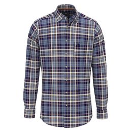 Fynch-Hatton Hemd - Casual fit - in Dunkelblau - 65% | Gr&ouml;&szlig;e XL | Herren-plussize
