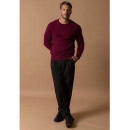 Perfect Cashmere Kaschmir-Pullover "Eden" in Rot - 62% | Gr&ouml;&szlig;e L | Herren-plussize