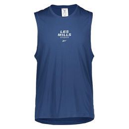 Reebok Trainingstop "Speed" in Blau - 60% | Gr&ouml;&szlig;e M | Herren-sportshirts