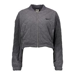 Nike Sportswear &Uuml;bergangsjacke "Terry Quilted" in Anthrazit - 72% | Gr&ouml;&szlig;e M | Damenjacken