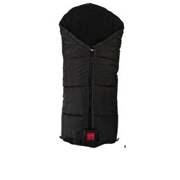 Kaiser Naturfellprodukte Thermo-Fu&szlig;sack "Tommy" in Schwarz - (L)100 x (B)45 cm - 21% | Baby-fusssaecke
