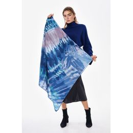 Lucky Bees Schal in Blau - (L)180 x (B)70 cm - 58% | Damen-schals-tuecher