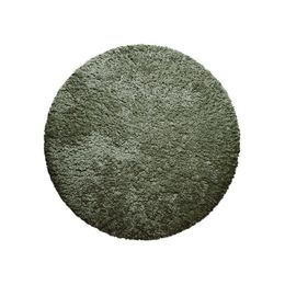 Homie Living Hochflor-Teppich "Matteo" in Khaki - 56% | Gr&ouml;&szlig;e 120 cm |