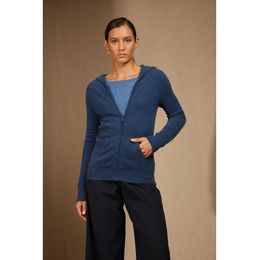 Perfect Cashmere Kaschmir-Cardigan "Emma" in Dunkelblau - 63% | Gr&ouml;&szlig;e L | Damen-pullover-cardigans
