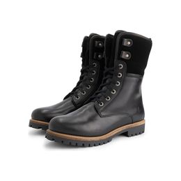 TRAVELIN' Leder-Boots in Schwarz - 61% | Gr&ouml;&szlig;e 41 | Damen-stiefel