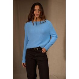 Perfect Cashmere Kaschmir-Pullover "Oceane" in Hellblau - 58% | Gr&ouml;&szlig;e XL | Damen-pullover-cardigans