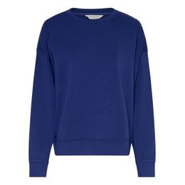 MOSS COPENHAGEN Sweatshirt in Dunkelblau - 43% | Gr&ouml;&szlig;e XS/S | Damen-sweatshirts-jacken