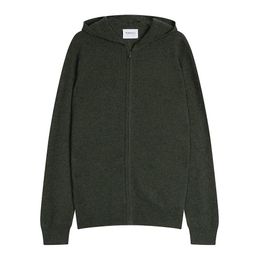Perfect Cashmere Kaschmir-Cardigan "Eldo" in Khaki - 58% | Gr&ouml;&szlig;e XL | Herren-pullover-cardigans