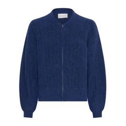 MOSS COPENHAGEN Cardigan "Nenaya" in Blau - 46% | Gr&ouml;&szlig;e M/L | Damen-pullover-cardigans