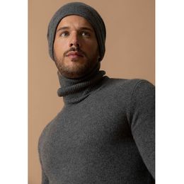 Perfect Cashmere Kaschmir-M&uuml;tze "June" in Grau - 54% | Damen-muetzen-caps