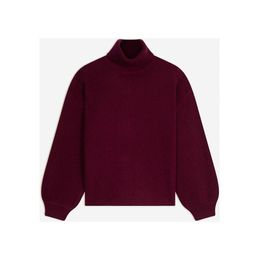 Perfect Cashmere Kaschmir-Rollkragenpullover "Pemba" in Bordeaux - 60% | Gr&ouml;&szlig;e XL | Damen-pullover-cardigans