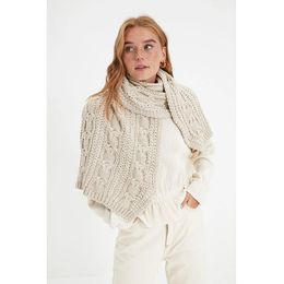 Trendyol Schal in Beige - (L)140 x (B)33 cm - 33% | Damen-schals-tuecher