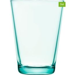 iittala 2er-Set: Gl&auml;ser "Kartio" in Gr&uuml;n - 400 ml - 11% | Gedeckter-tisch