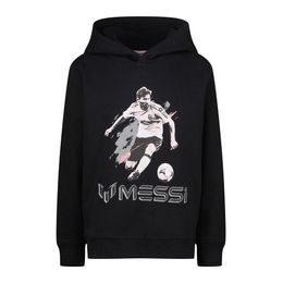 Messi Hoodie in Schwarz - 55% | Gr&ouml;&szlig;e 104 | Kinder-sweatshirts-jacken
