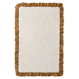 Ellos Home Badvorleger "Clair" in Senf/ Creme - 37% | Gr&ouml;&szlig;e 50x80 cm | Heimtextilien-badematten