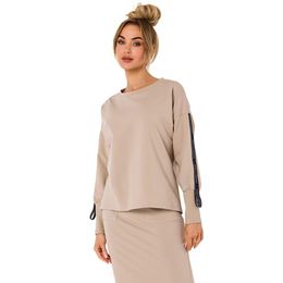 made of emotion Pullover in Beige - 33% | Gr&ouml;&szlig;e L | Damen-pullover-cardigans