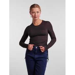 Pieces Longsleeve in Schwarz - 72% | Gr&ouml;&szlig;e XL | Damen-tops