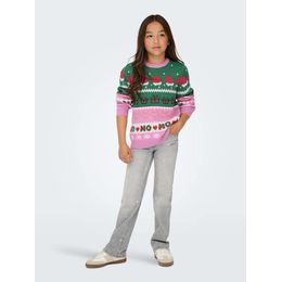 KIDS Only Pullover "Xmas" in Bunt - 25% | Gr&ouml;&szlig;e 122/128 | Kinder-pullover