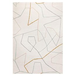 Wecon Home Schurwoll-Teppich "Nox" in Creme/ Bunt - 61% | Gr&ouml;&szlig;e 160x230 cm |
