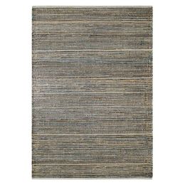 Wecon Home Jute-Teppich "Denim" in Beige/ Blau - 68% | Gr&ouml;&szlig;e 140x200 cm |