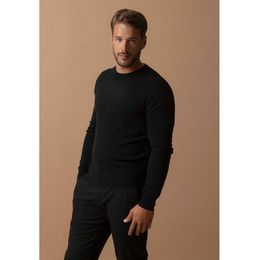 Perfect Cashmere Kaschmir-Pullover "Blake" in Schwarz - 61% | Gr&ouml;&szlig;e XL | Herren-plussize