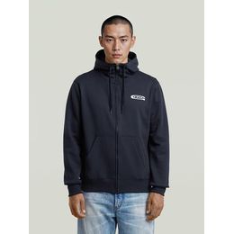 G-Star Raw G-Star Sweatjacke in Dunkelblau - 47% | Gr&ouml;&szlig;e XXL | Herren-sweatshirts-jacken