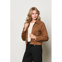 &Co Woman Hemdjacke "Hazel" in Camel - 60% | Gr&ouml;&szlig;e L | Damenjacken