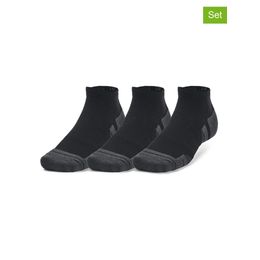 Under Armour 3er-Set: Sportsocken "Performance Tech" in Schwarz - 27% | Gr&ouml;&szlig;e XL | Damen-outdoor-ausruestung
