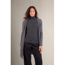 Perfect Cashmere Kaschmir-Cardigan "Kara" in Anthrazit - 57% | Gr&ouml;&szlig;e S | Damen-pullover-cardigans