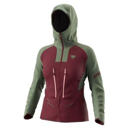Dynafit Funktionsjacke "TLT" in Rot/ Gr&uuml;n - 52% | Gr&ouml;&szlig;e XS | Damen-outdoorjacken