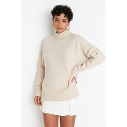 Trendyol Pullover in Beige - 53% | Gr&ouml;&szlig;e L | Damen-pullover-cardigans