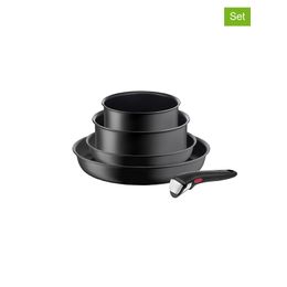 Tefal 5tlg. Pfannen-Set "Ingenio Ultimate" in Schwarz - 9% | Kochgeschirr