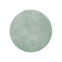 Wecon Home Hochflor-Badvorleger "Joris" in Mint - 56% | Gr&ouml;&szlig;e 90 cm | Heimtextilien-badematten