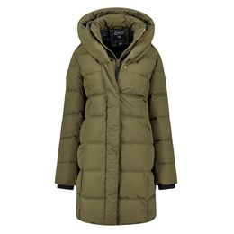 Geographical Norway Wintermantel "Djamilalimo" in Khaki - 68% | Gr&ouml;&szlig;e M | Damenjacken