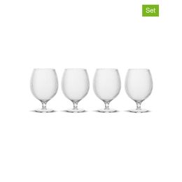 Sagaform 4er-Set: Biergl&auml;ser ''Billi'' - 500 ml - 40% | Gedeckter-tisch