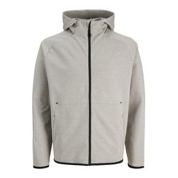 Jack & Jones JACK & JONES Sweatjacke Herren Gr&ouml;&szlig;e XXL grau