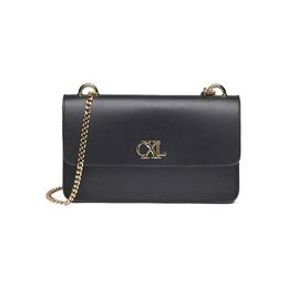 CXL by Christian Lacroix Leder-Umh&auml;ngetasche "Trudaine" in Schwarz - (B)25 x (H)14 x (T)5 cm - 72% | Damen-taschen