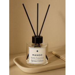 Lucky Bees Raumduft ''Mango'' in Schwarz/ Wei&szlig; - 100 ml - 62% | Kerzen-vasen