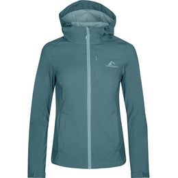 Westfjord Softshelljacke "Skogar" in T&uuml;rkis - 49% | Gr&ouml;&szlig;e L | Damen-outdoorjacken