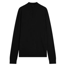 Perfect Cashmere Kaschmir-Pullover "Lucas" in Schwarz - 60% | Gr&ouml;&szlig;e S | Herren-plussize