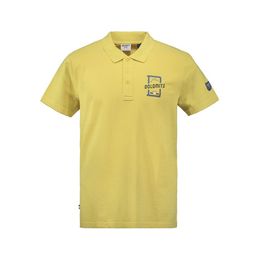Dolomite Poloshirt "Dobbiaco" in Gelb - 74% | Gr&ouml;&szlig;e S | Herren-plussize