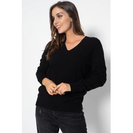 Perfect Cashmere Kaschmir-Pullover "Kalie" in Schwarz - 63% | Gr&ouml;&szlig;e M | Damen-pullover-cardigans