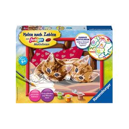 Ravensburger Malen nach Zahlen-Set "Zwei Schmusek&auml;tzchen" - ab 9 Jahren - 11% | Kinder-kreativspielzeug