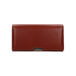 Wojas Leder-Geldb&ouml;rse in Hellbraun - (B)19,5 x (H)10 x (T)3,5 cm - 14% | Portemonnaies-etuis