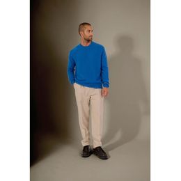 Perfect Cashmere Kaschmir-Pullover "Blake" in Blau - 60% | Gr&ouml;&szlig;e L | Herren-plussize